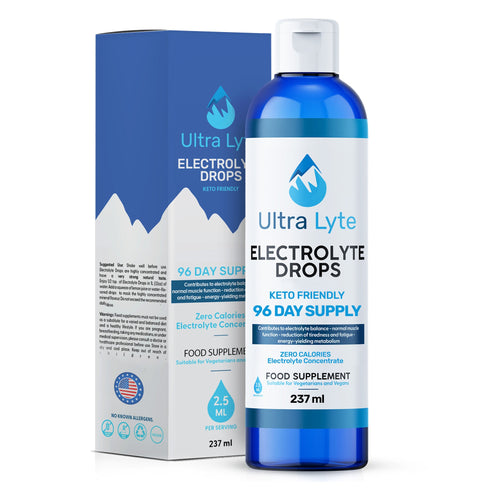 Ultra Lyte Electrolyte Drops 237ml - Rapid Rehydration