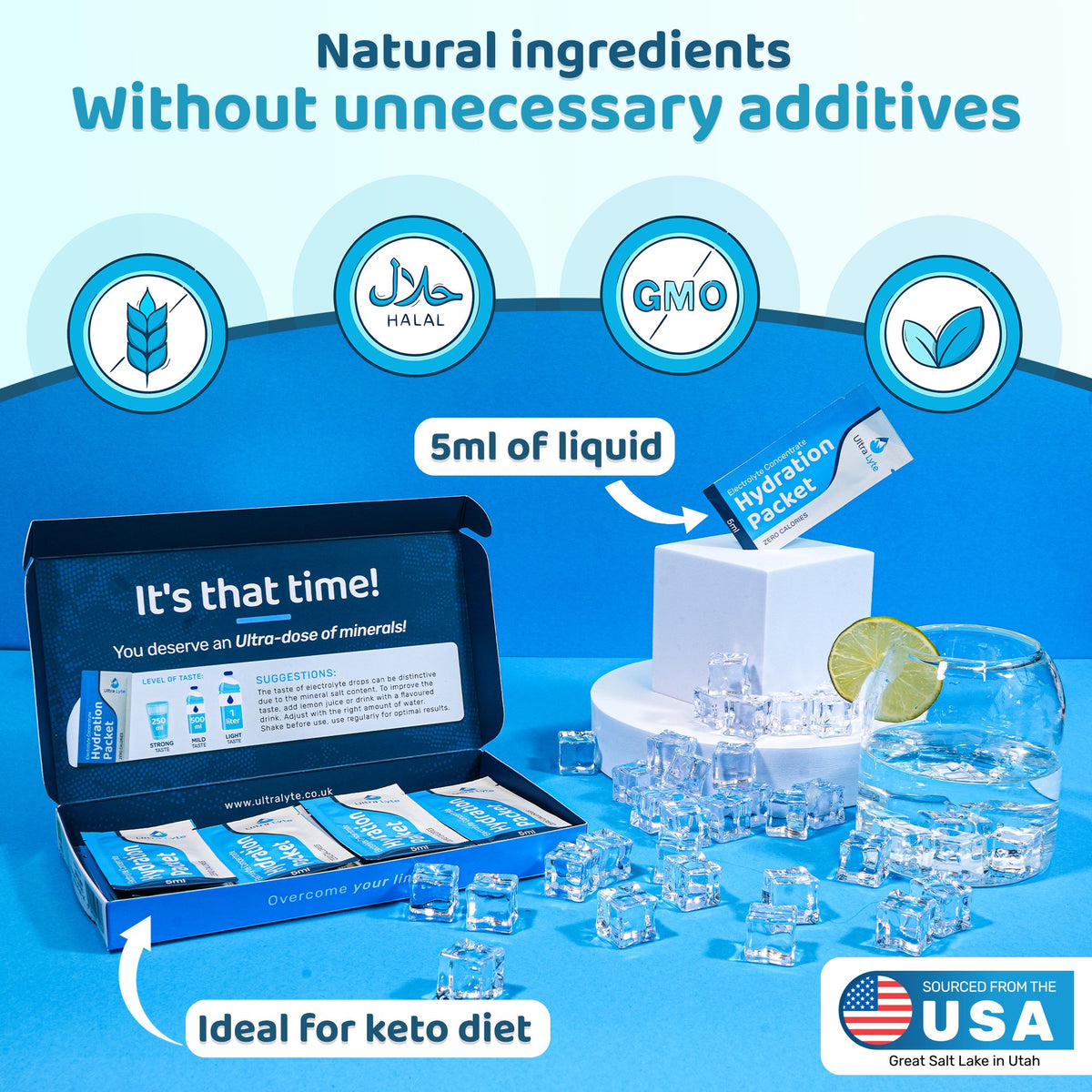 Ultra Lyte Hydration Packets 12x5ml